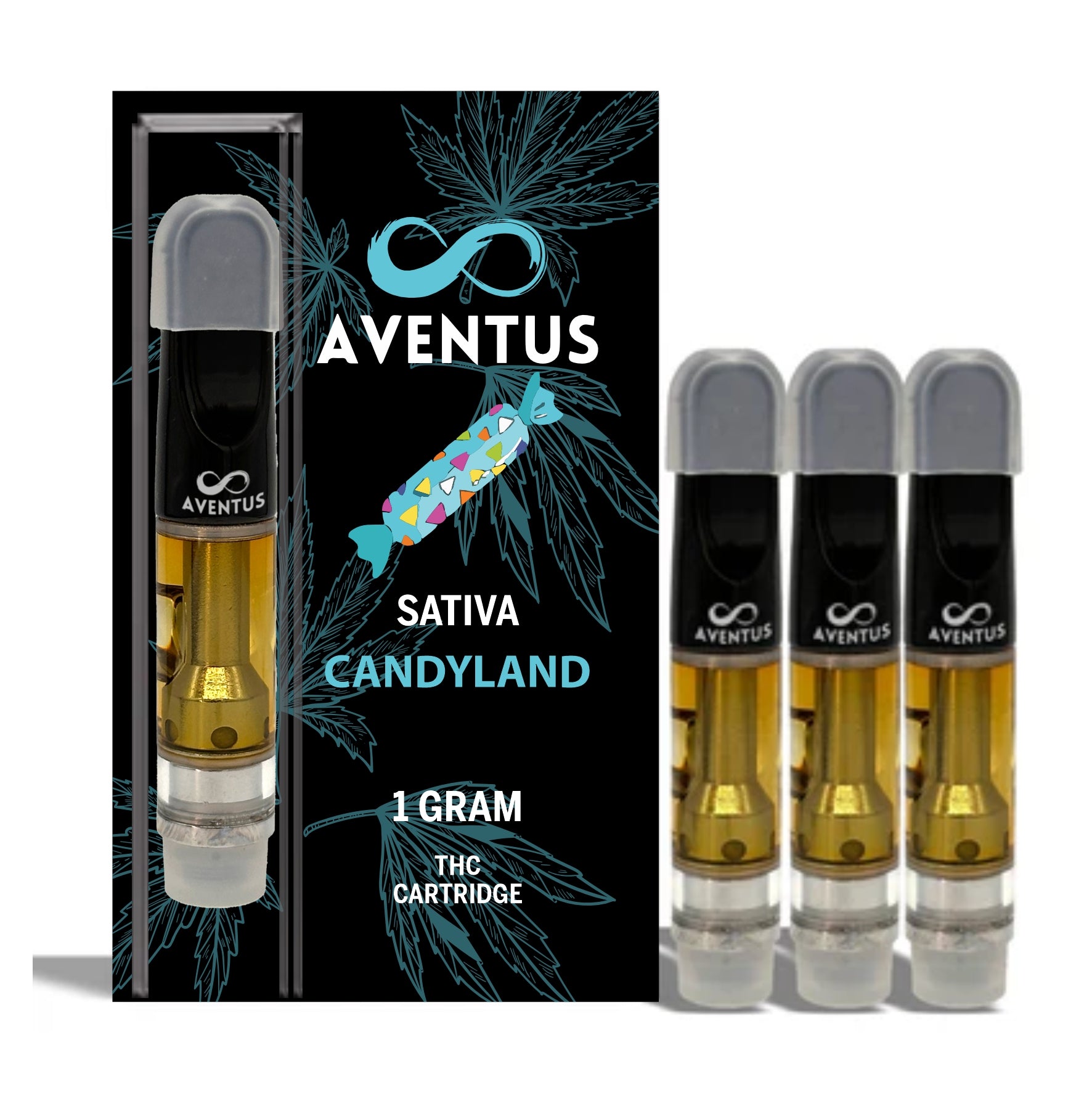 THC CANDYLAND Full Spectrum 510 Thread Vape Cartridge 1000mg 1 gram ...