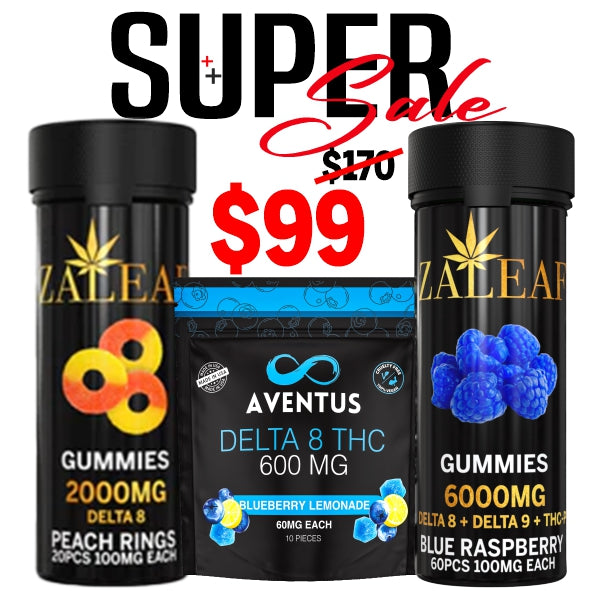 zaleaf and aventus gummies pack – Aventus8