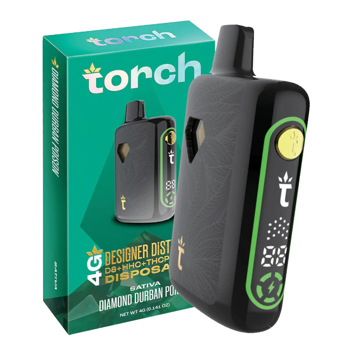 random flavor selection Torch 4g Designer Distillate Vape - Diamond Du